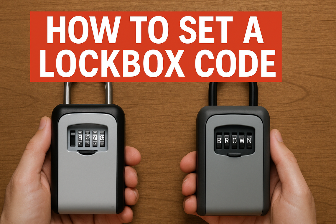 How to Set Your Key Lock Box Code
